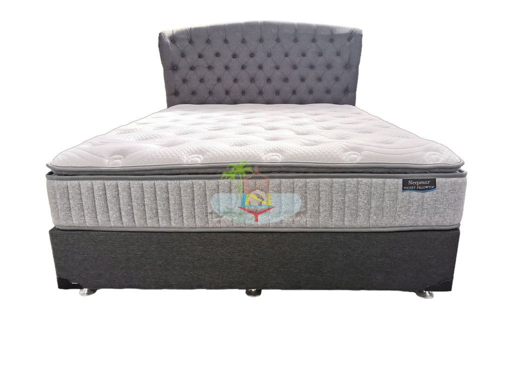 *Classic* Sleepmax# Pocket spring with a 6cm Comfy Pillow Top Mattress ...